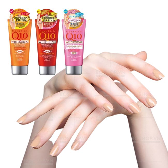 Kem dưỡng tay Kose Q10 dưỡng ẩm làm trắng da 80g